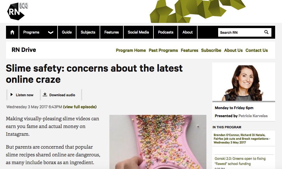 Slime safety: concerns about the latest online craze – WISHCRYS