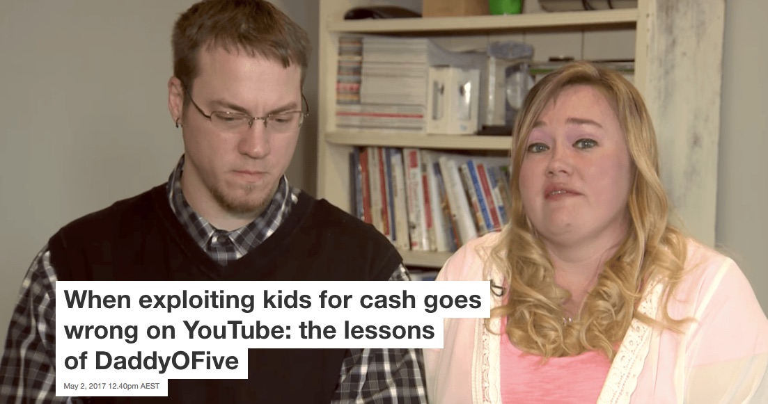 When exploiting kids for cash goes wrong on YouTube: the lessons of ...